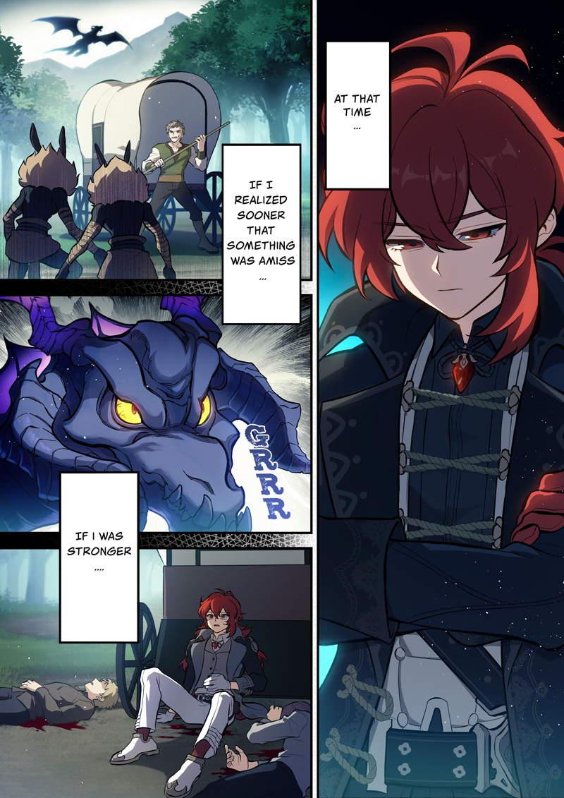 Question About Diluc His Father Crepus And Kaeya Manga Rgenshinimpact