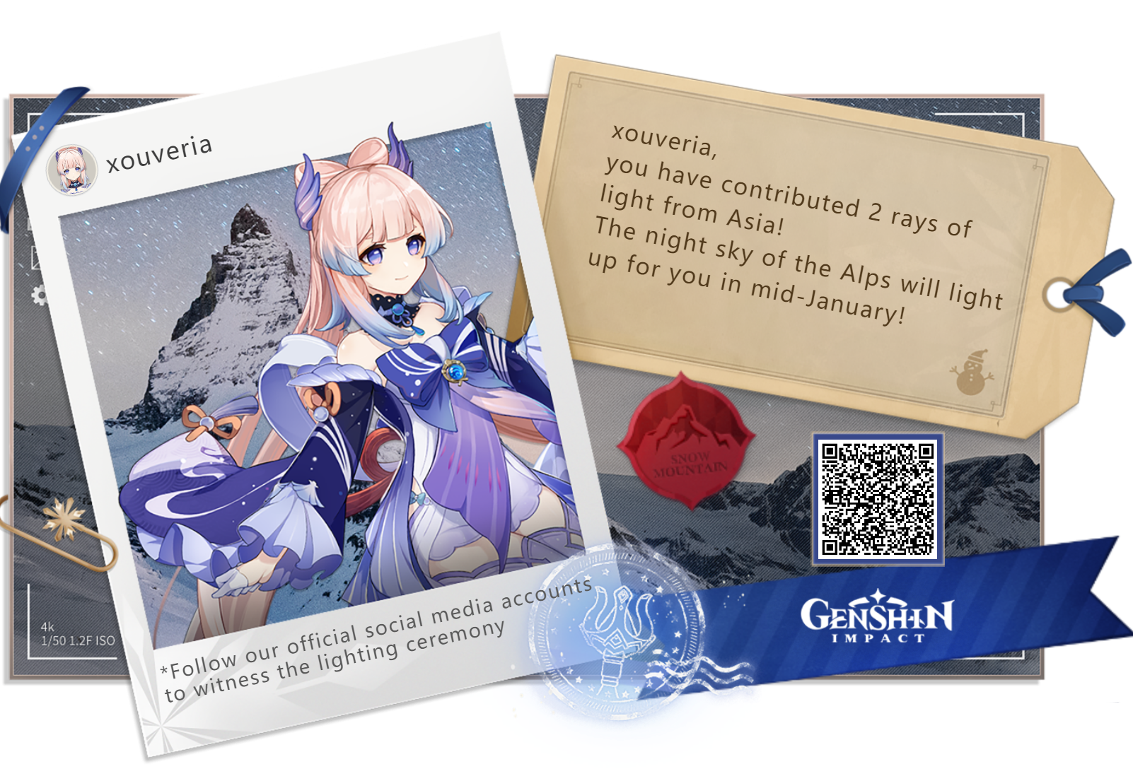 Enchanting Journey of Snow and Stars Genshin Impact | HoYoLAB